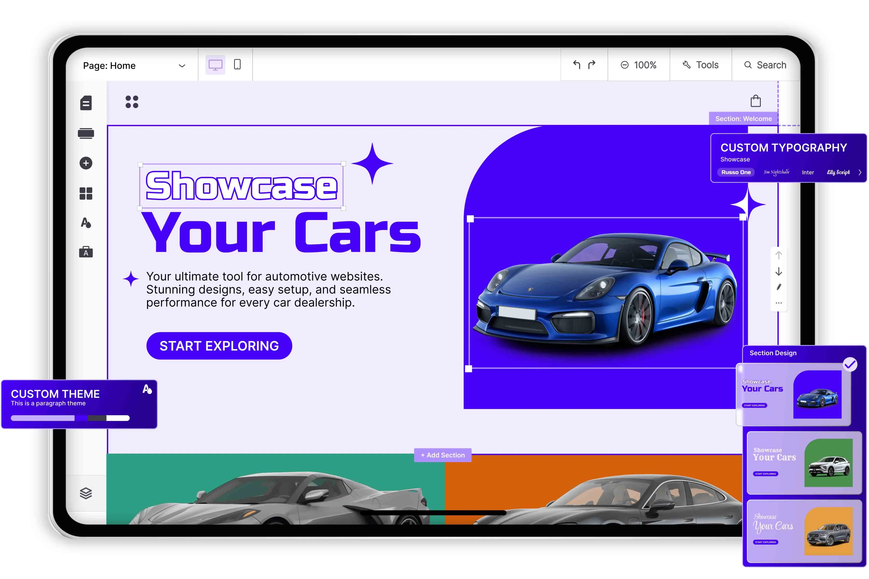 Automotive Website Builder for Car Dealerships | Spyne